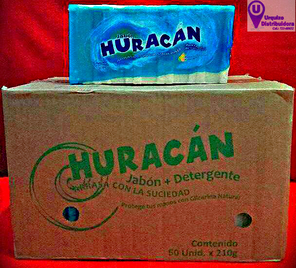 Jabon Huracan Blanco Caja - Alexander Tellería Gutiérrez
